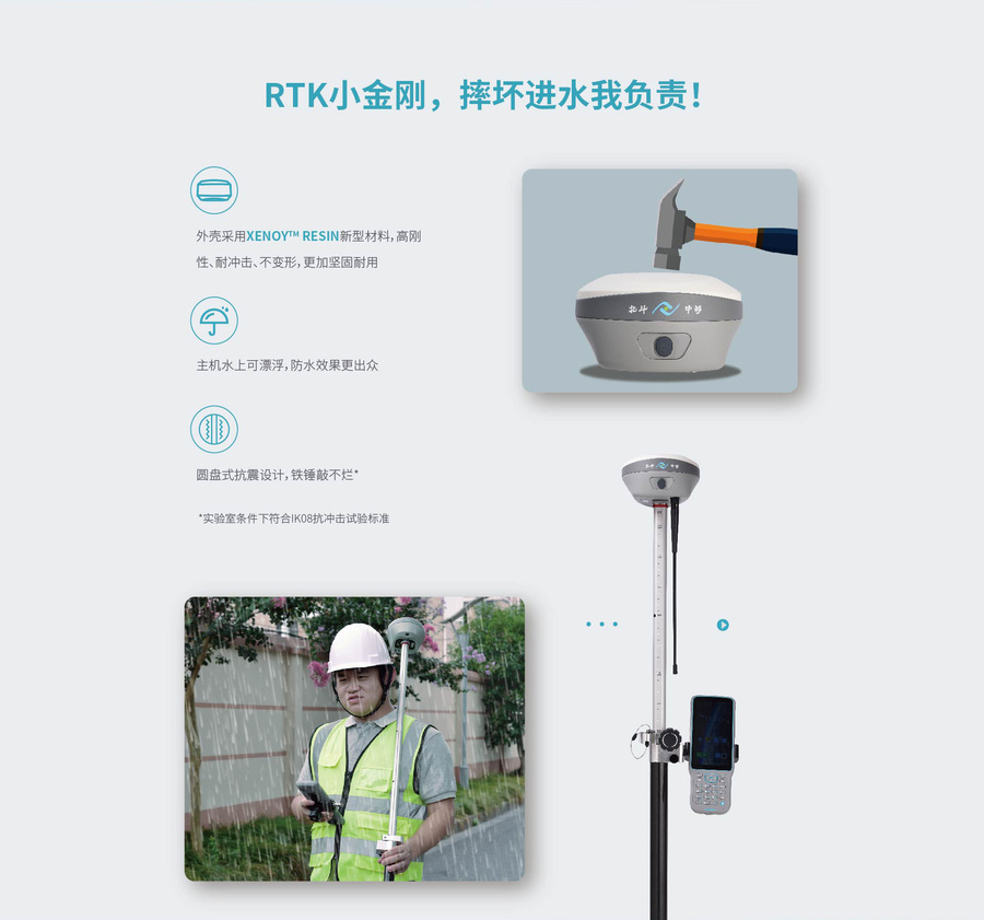 北斗中移BD6视觉放样RTK