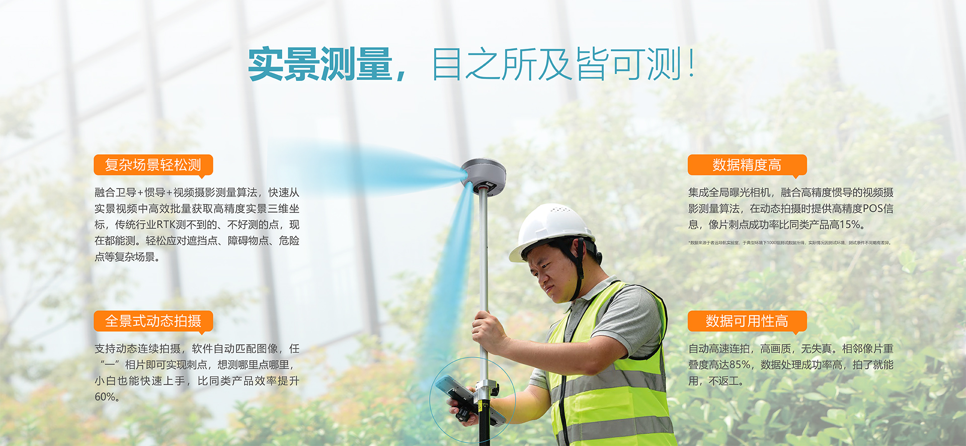 北斗中移i6实景RTK-双摄测量RTK